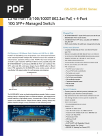 5320 Extreme Datasheet | PDF | Network Switch | Computer Network
