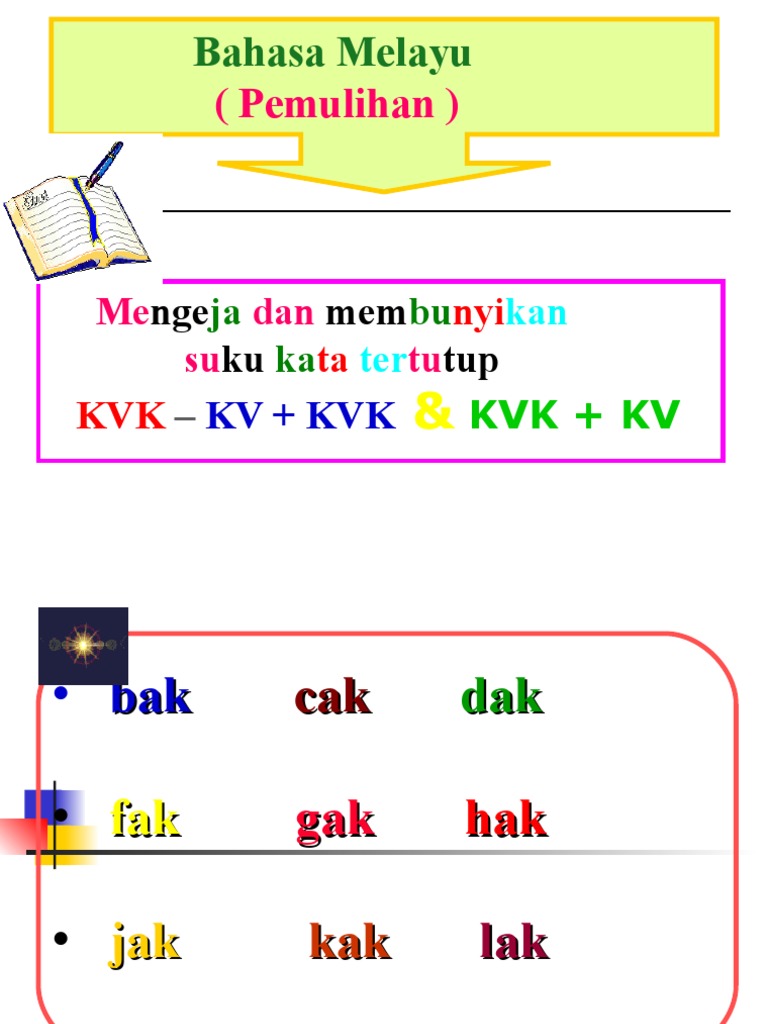 Bahasa Melayu KVK | PDF