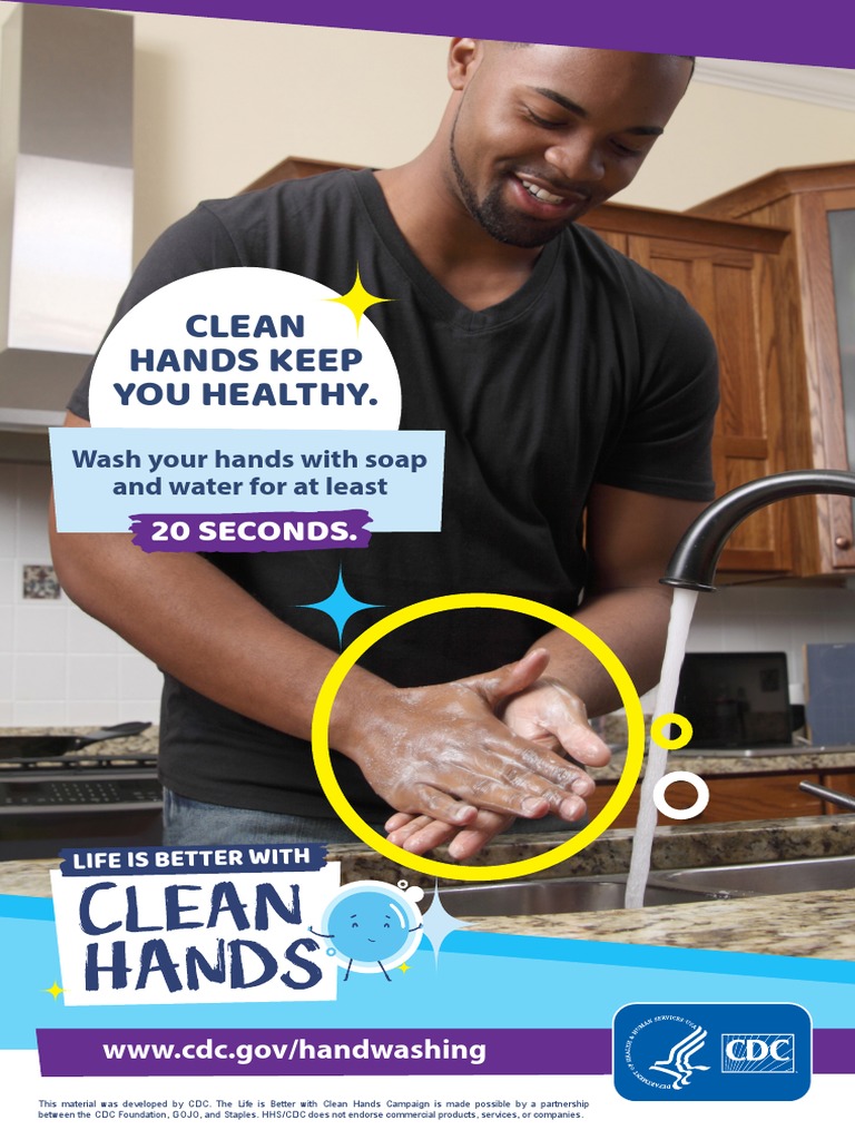Clean Hands Keep You Healthy.: 20 Seconds | PDF