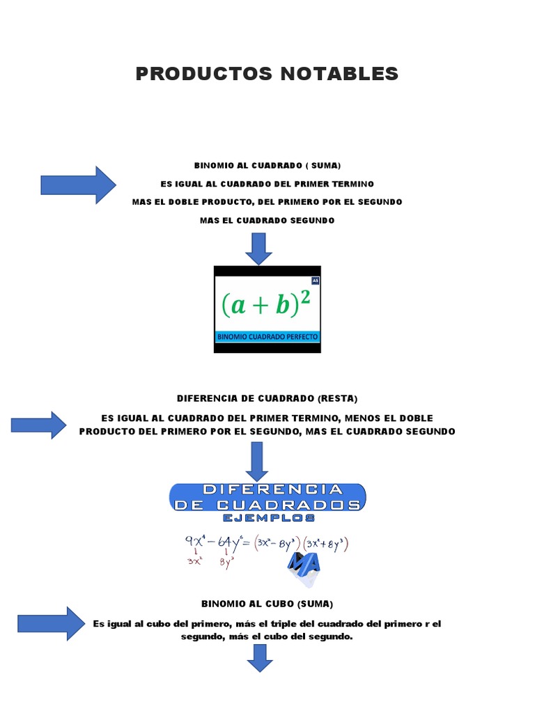 Infografia Productos Notables | PDF