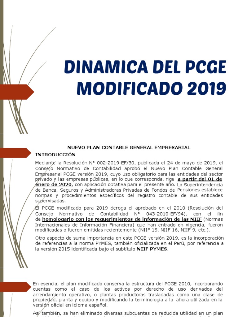 Pcge 2019 Elite - Primera Sesion | PDF | normas internacionales de ...
