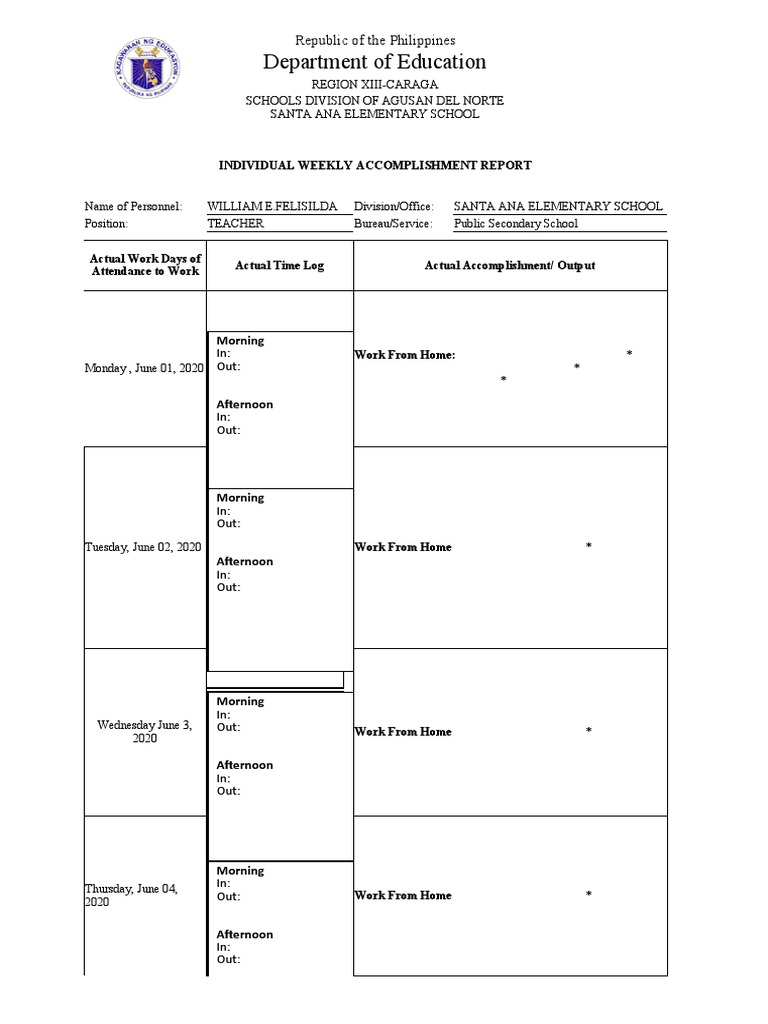 Department of Education: Republic of The Philippines | PDF ...