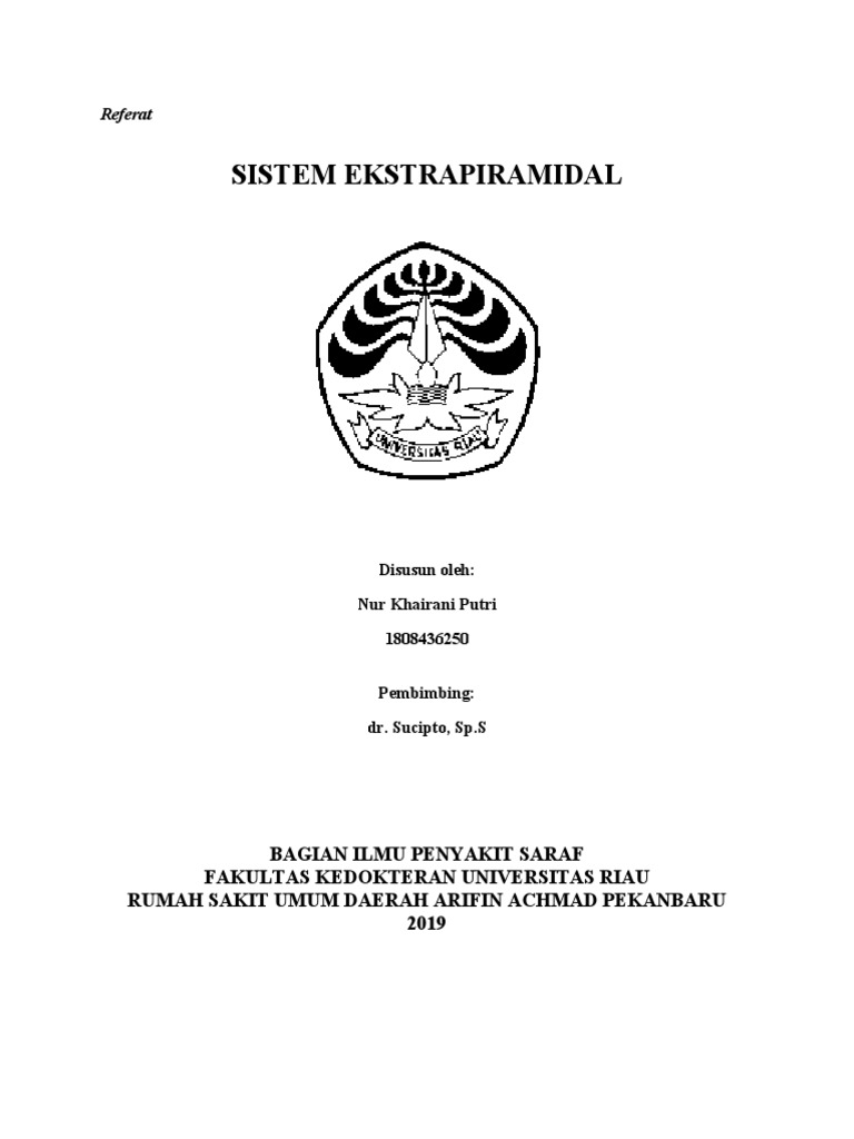 Sistem Ekstrapiramidal | PDF