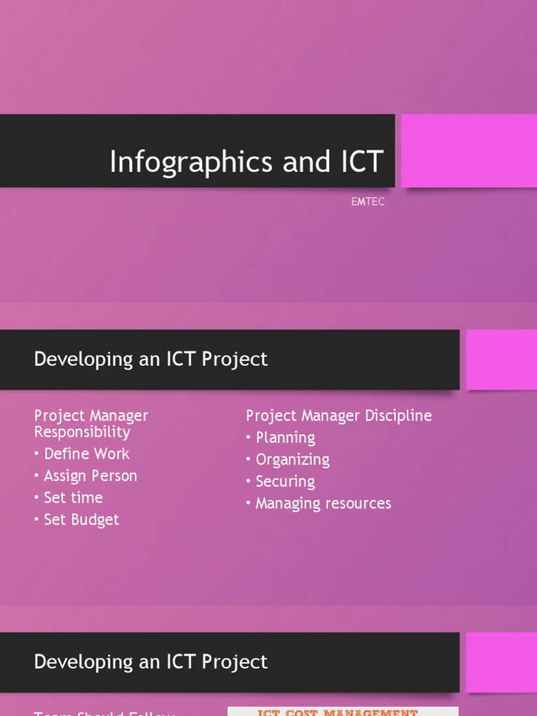 Infographics and ICT | PDF