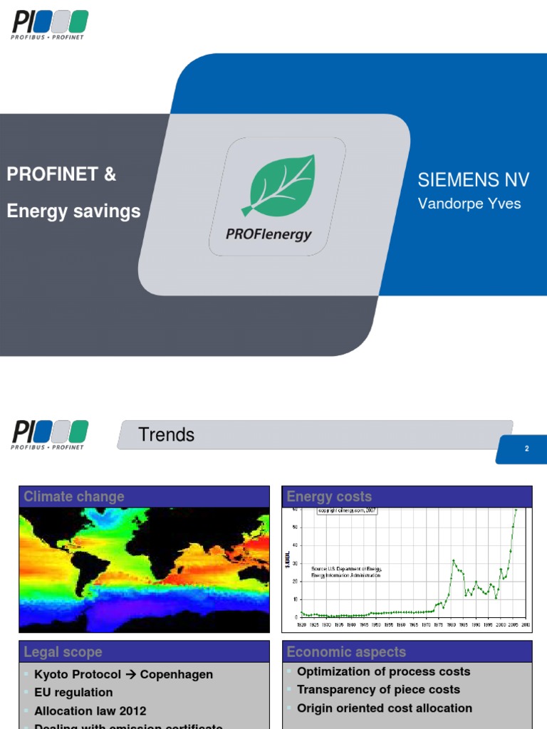 Profinet & Energy Savings: Siemens NV | PDF | Efficient Energy Use ...