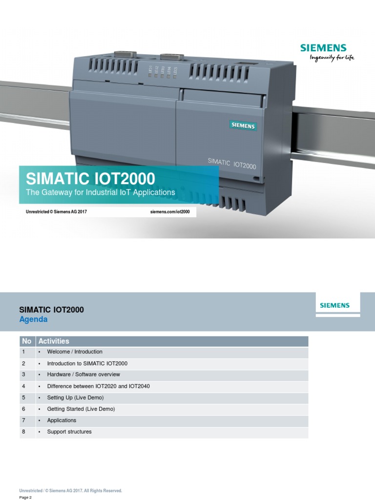 SIMATIC-IOT2000 EN Final | PDF | Arduino | Usb