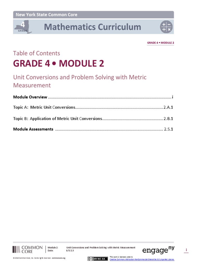 Math g4 m2 Full Module PDF | PDF | Common Core State Standards ...