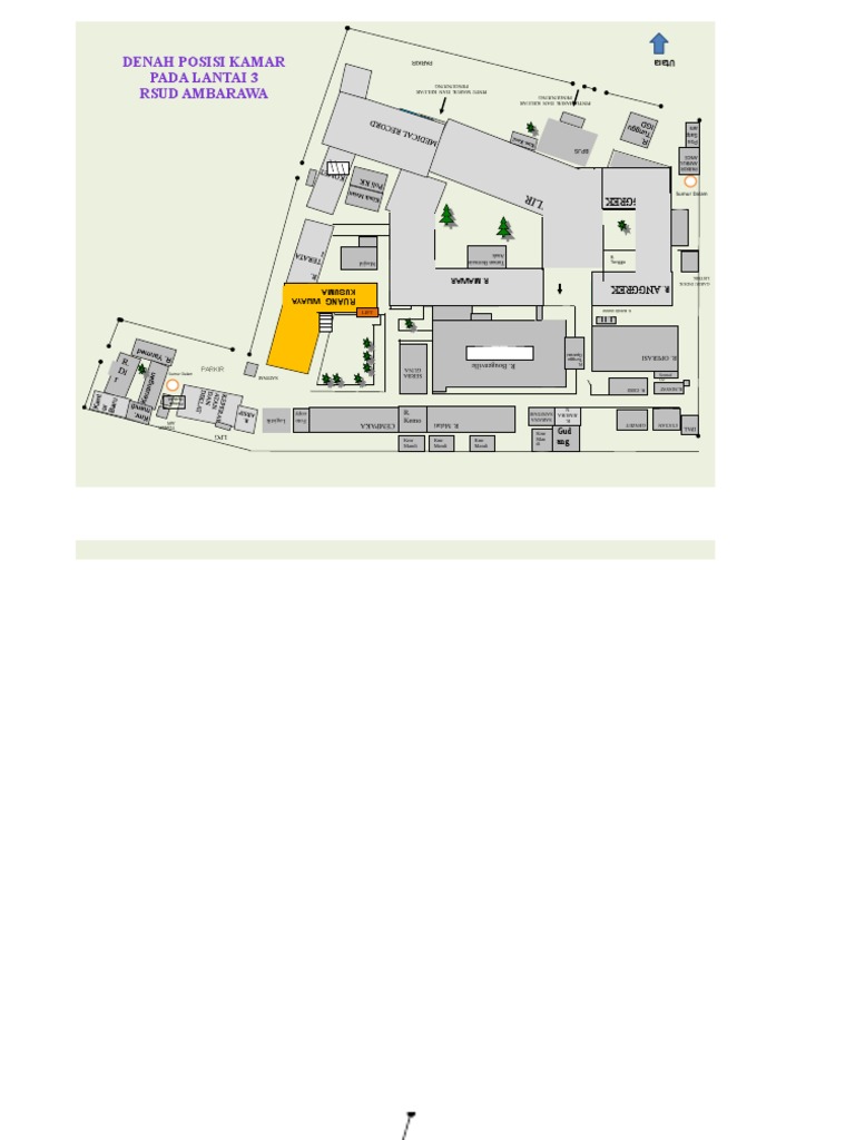 Denah RSUD AMB - Hydrant | PDF