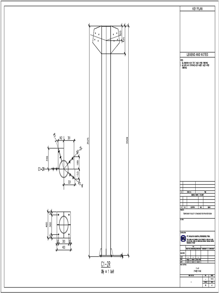 Key Plan: Pt. Wijaya Karya (Persero) TBK | PDF