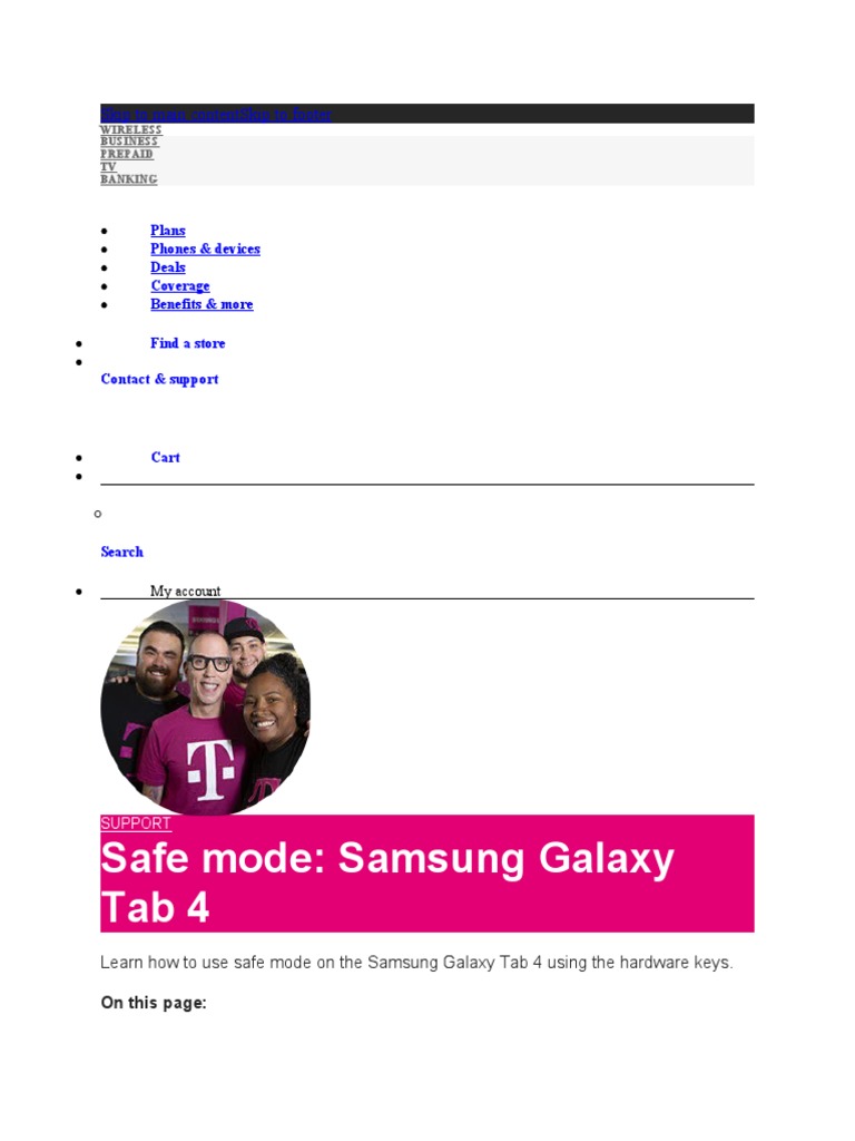 Skip To Main Contentskip To Footer | PDF | T Mobile Us | Mobile Phones