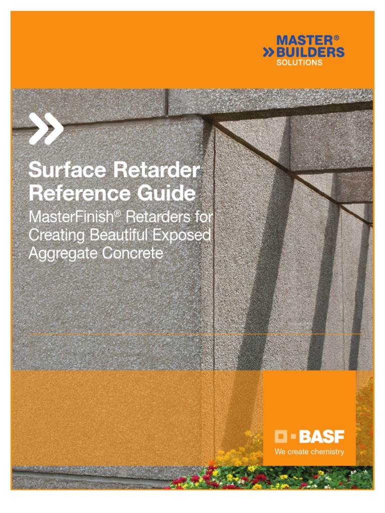 Surface Retarder Reference Guide: Masterfinish Retarders For Creating ...