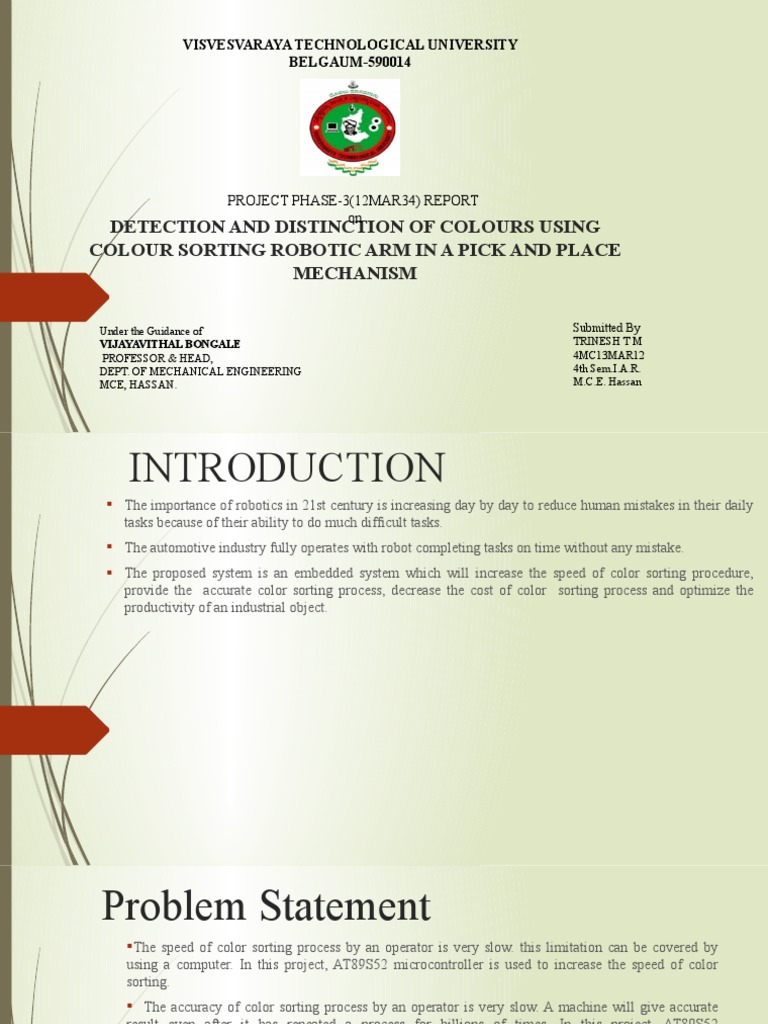 Robotic Arm | PDF | Rgb Color Model | Color