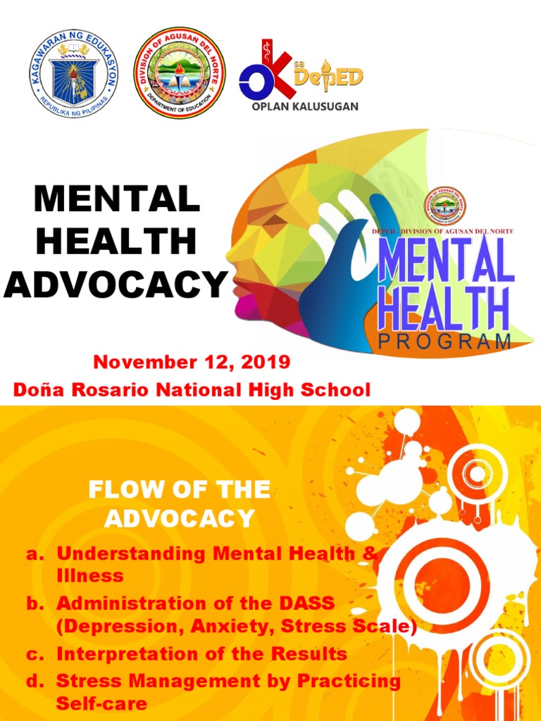 Improvised-Mental-Health-Program-Advocacy 2019 For Personnel | PDF ...