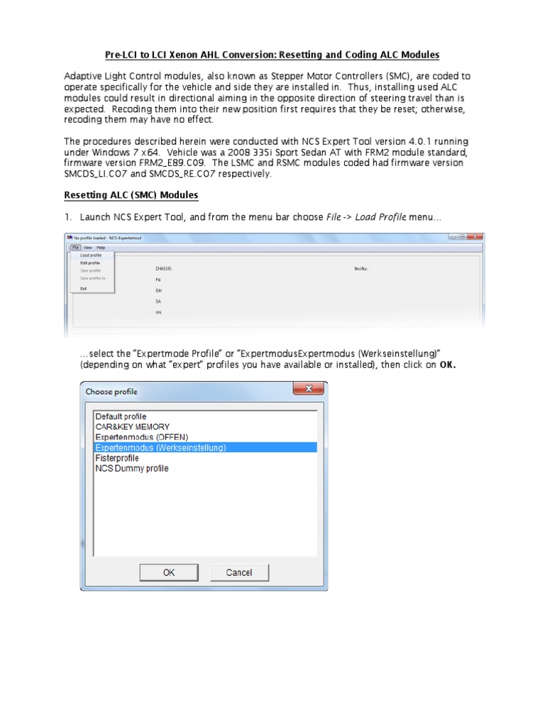 Resetting and Coding ALC Modules | Download Free PDF | Computer File ...
