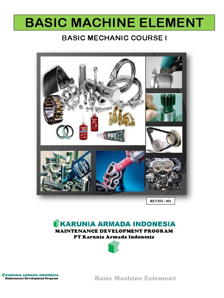 04-Materi Basic Machine Element | PDF