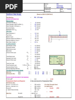 Column Design Guide to BS 8110 | PDF | Column | Beam (Structure)