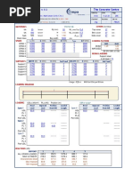 Rectangular Column Design Spreadsheet | PDF | Column | Building