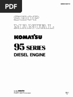 Komatsu Saa4d95le-5 Engine Manual | PDF | Vehicle Parts | Engine Technology