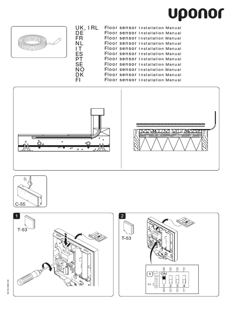 Floor Sensor Installation Guide | PDF
