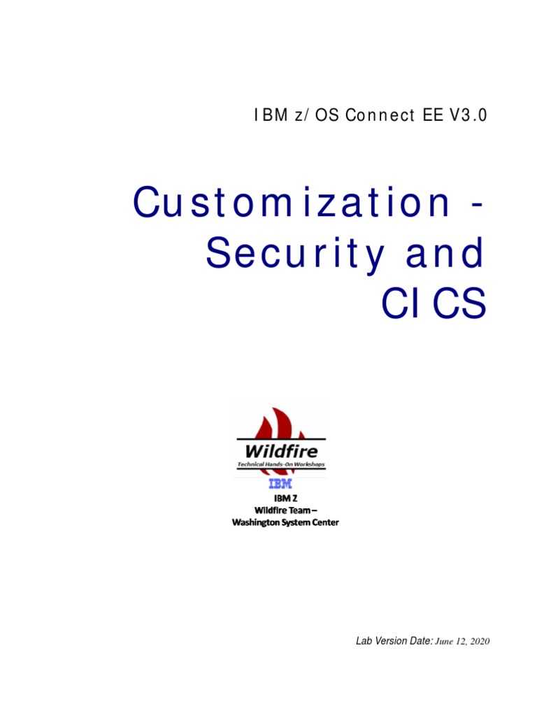 zCEE Customization Security and CICS PDF | PDF | Public Key Certificate ...