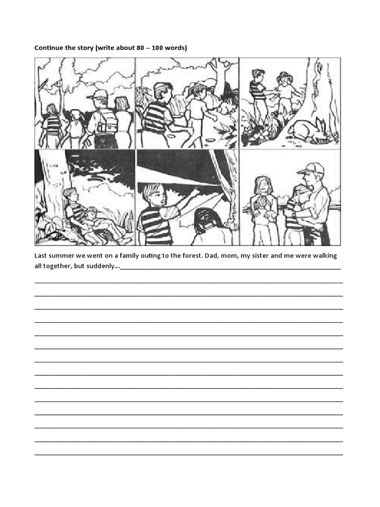 Picture Guided Story Writing | PDF