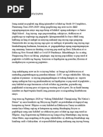 Welcome Address Tagalog | PDF