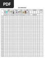 Taski Chemicals Chart. | PDF | Bathroom | Hygiene