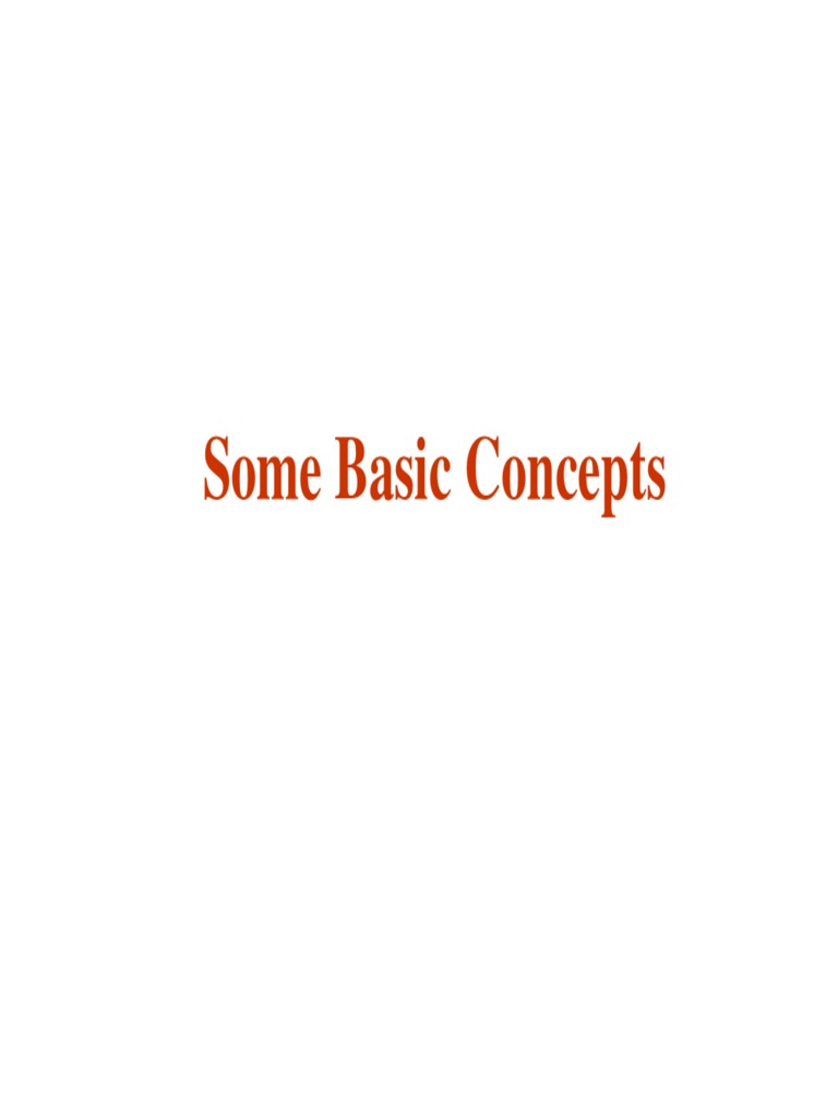 Basic Concepts | PDF | Atomic Orbital | Atoms