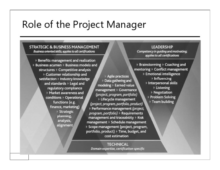 Importance of Project Manager Role | PDF