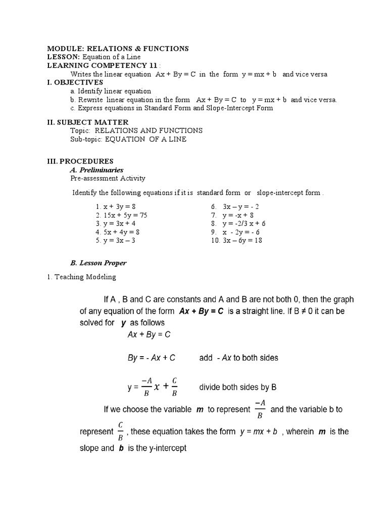 Math DLL 2nd Observation | PDF | Equations | Mathematical Objects