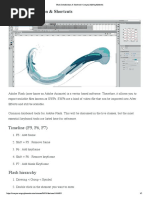 Adobe Flash Keyboard Shortcuts Guide | PDF | Computer Keyboard | Adobe ...