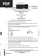 Integrated Science Form 1 Term 1 Decembe | PDF | Matter | Mass