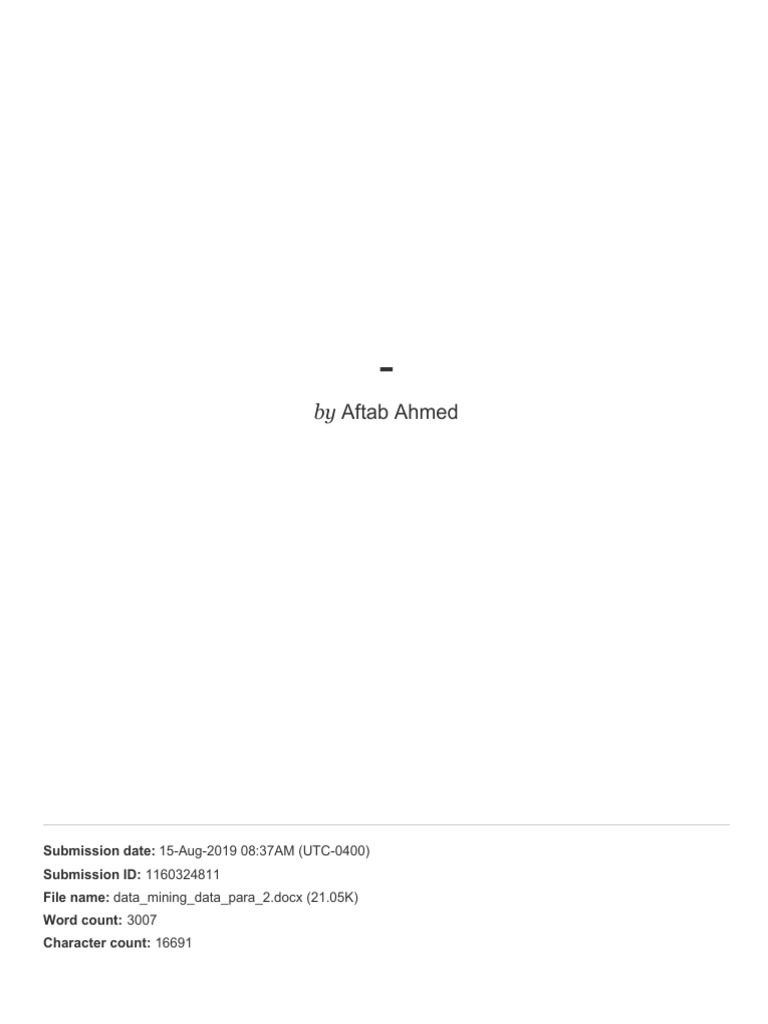 By Aftab Ahmed | PDF