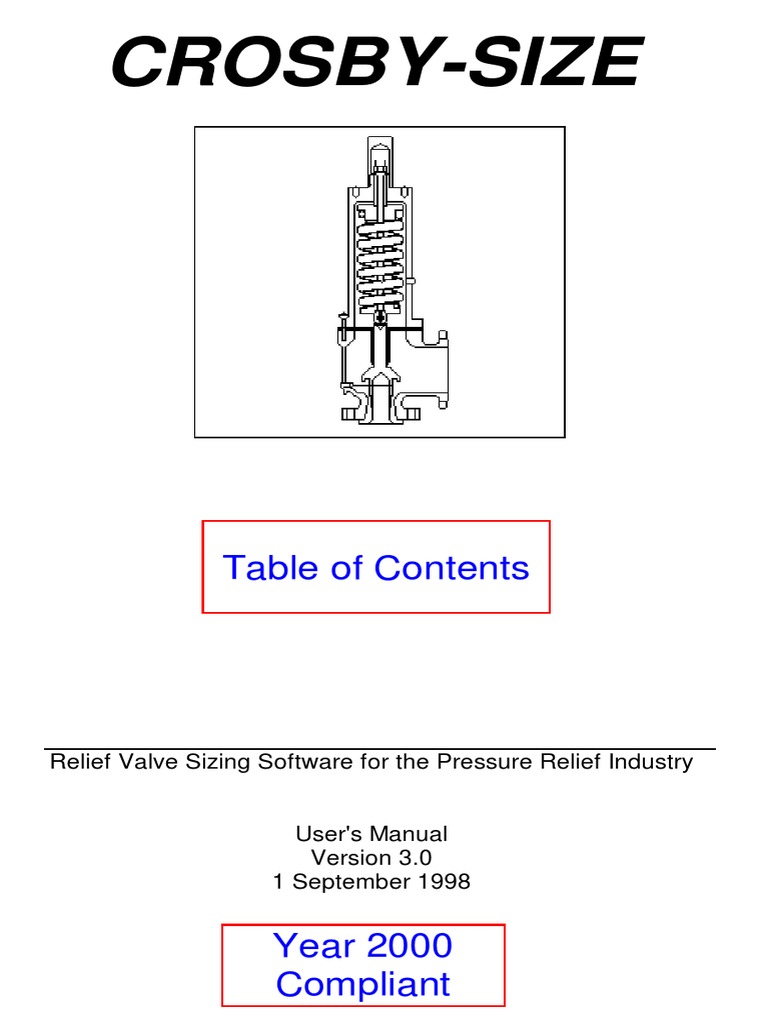 Crosby Sizing | PDF | Menu (Computing) | Point And Click