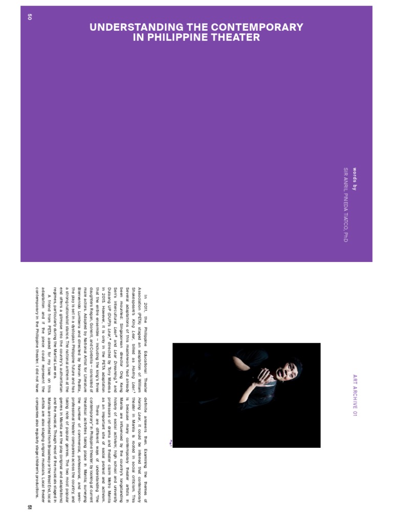 Understanding The Contemporary in Philip | PDF | King Lear | Philippines