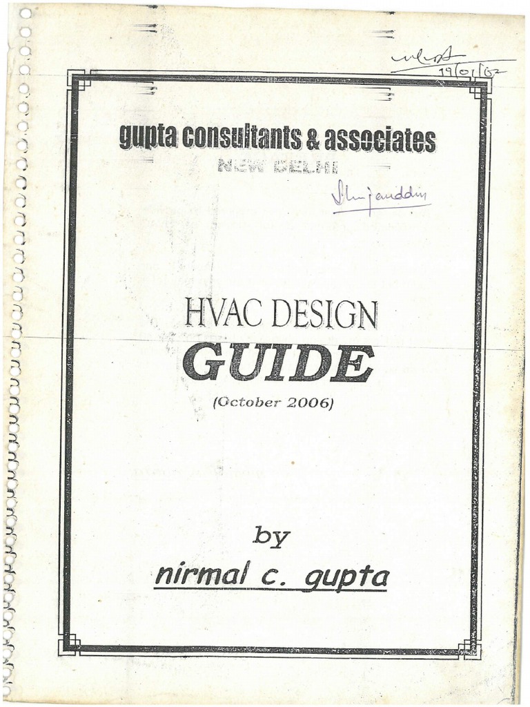 Hvac Notes 2006 | PDF