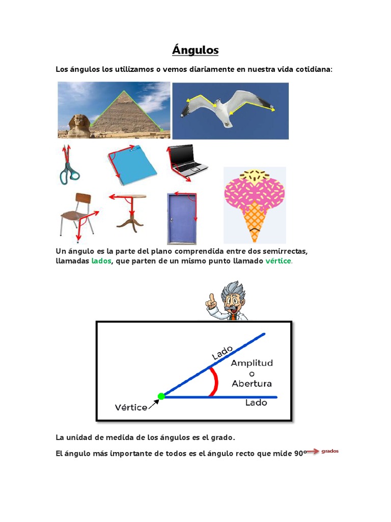 ángulos Complementarios En La Vida Cotidiana Pares De Ángulos
