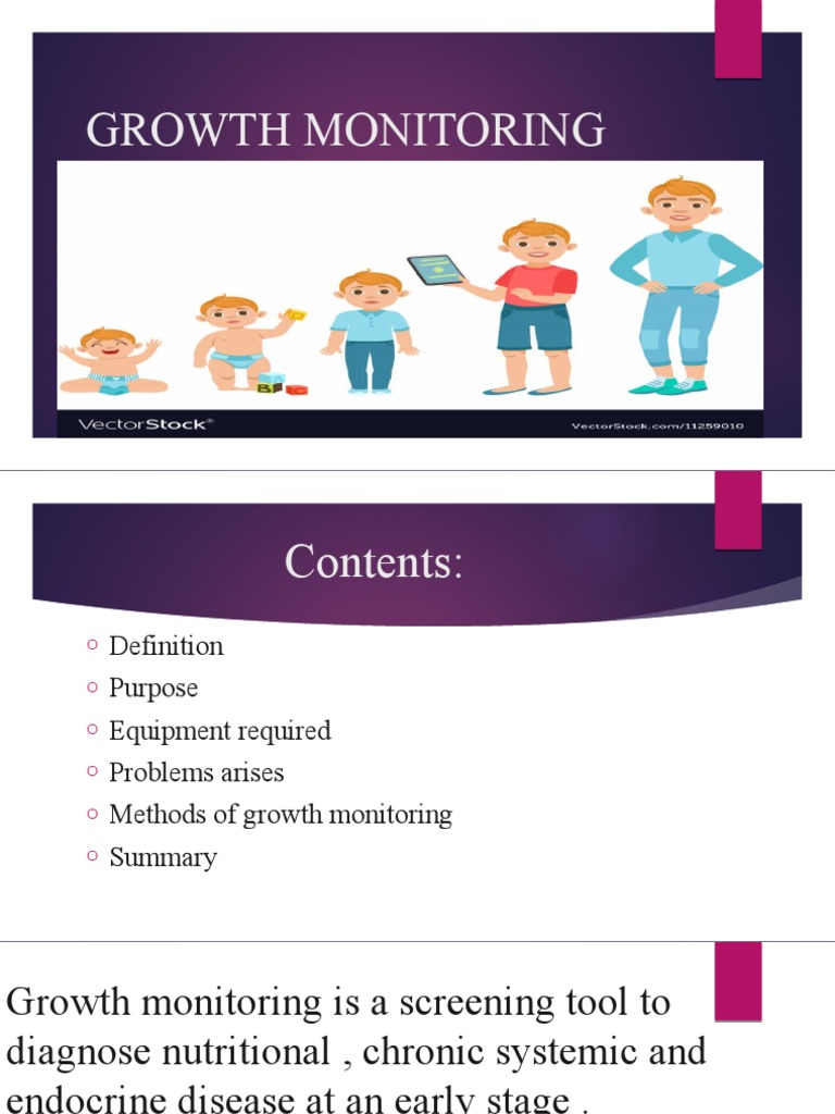 Growth Monitoring | PDF | Malnutrition | Public Health