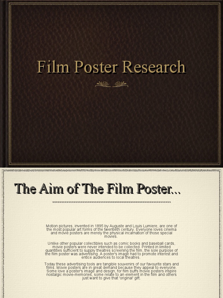 Film Posters | PDF | Entertainment | Poster