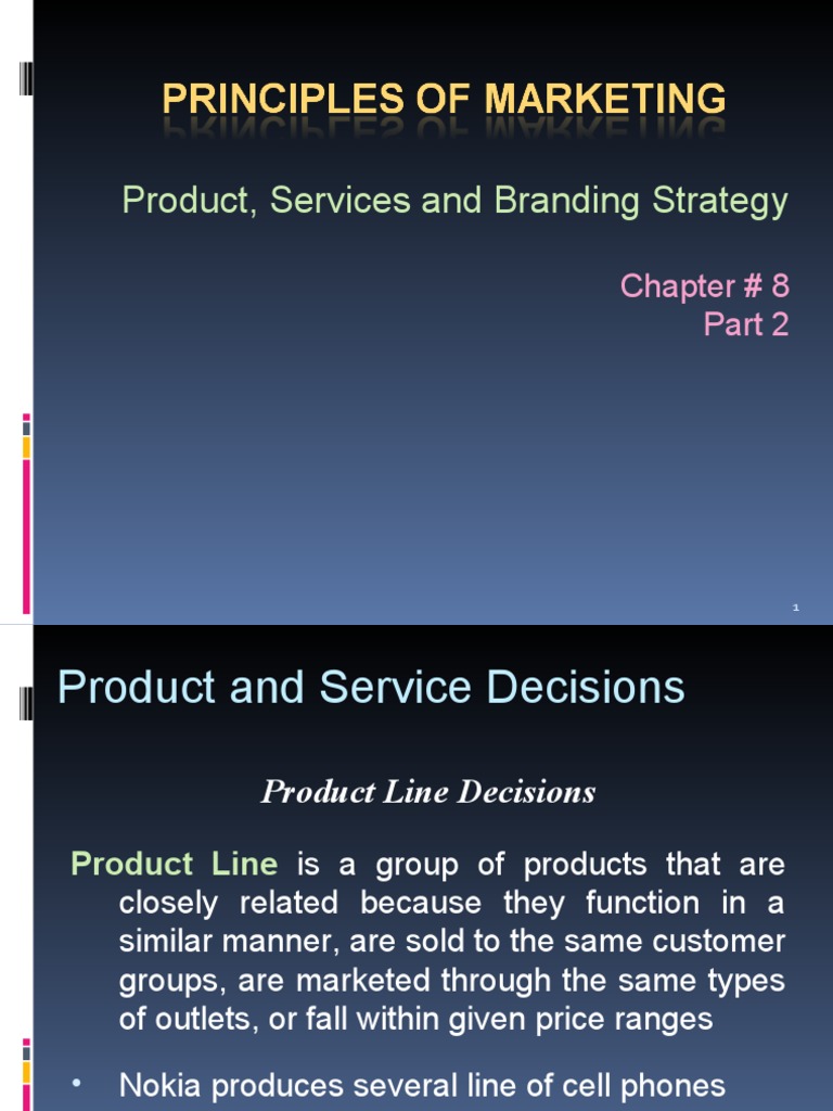 Principles of Marketing - Chapter 8 (Part 2) | PDF | Brand | Marketing