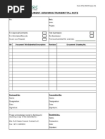 Document Transmittal Form | PDF | Cyberspace | Email