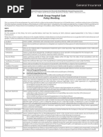 Tata Aig Medicare Premier Policy Wording | PDF | Hospital | Insurance