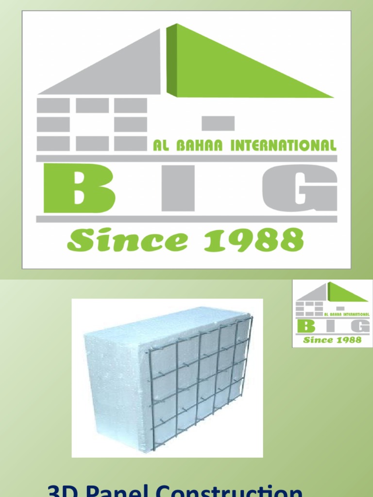 3d Panel System | Download Free PDF | Wall | Building Insulation