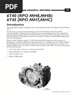 6f35 Rebuild Manual | PDF | Automatic Transmission | Manual Transmission