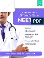 NEET PG Study Plan Marrow | PDF