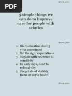 Musculoskeletal Clinical Translation Framework | PDF | Pain | Neuroscience