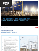 REX615 Relay Technical Overview | PDF | Electrical Grid | Computer Network