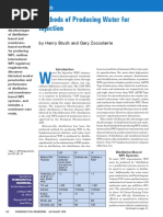 Water for injections Ph Eur. Monograph | PDF | Calibration | Ph