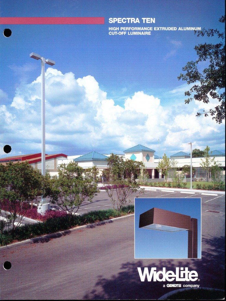 Wide-Lite Spectra Ten Series Brochure 1995 | PDF | Electromagnetic ...