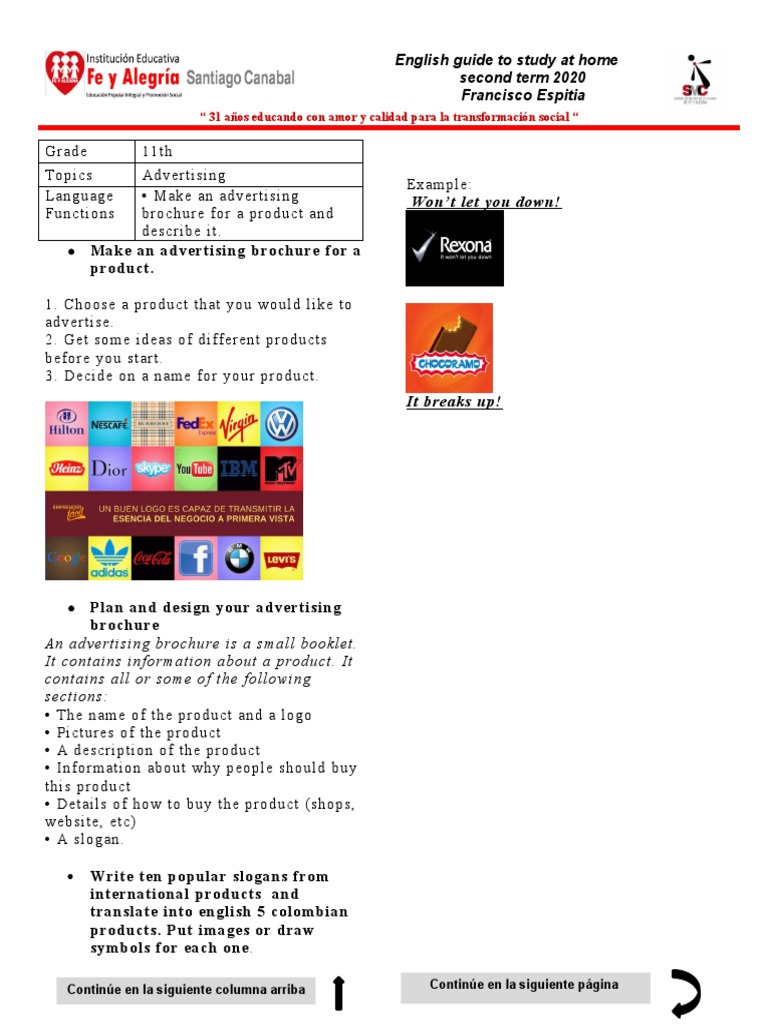 Guias de Estudio Grado 11 II PERIODO 2020 | PDF | Career & Growth ...
